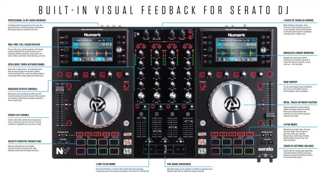 Numark NV Announced: A New Milestone In Digital DJ World